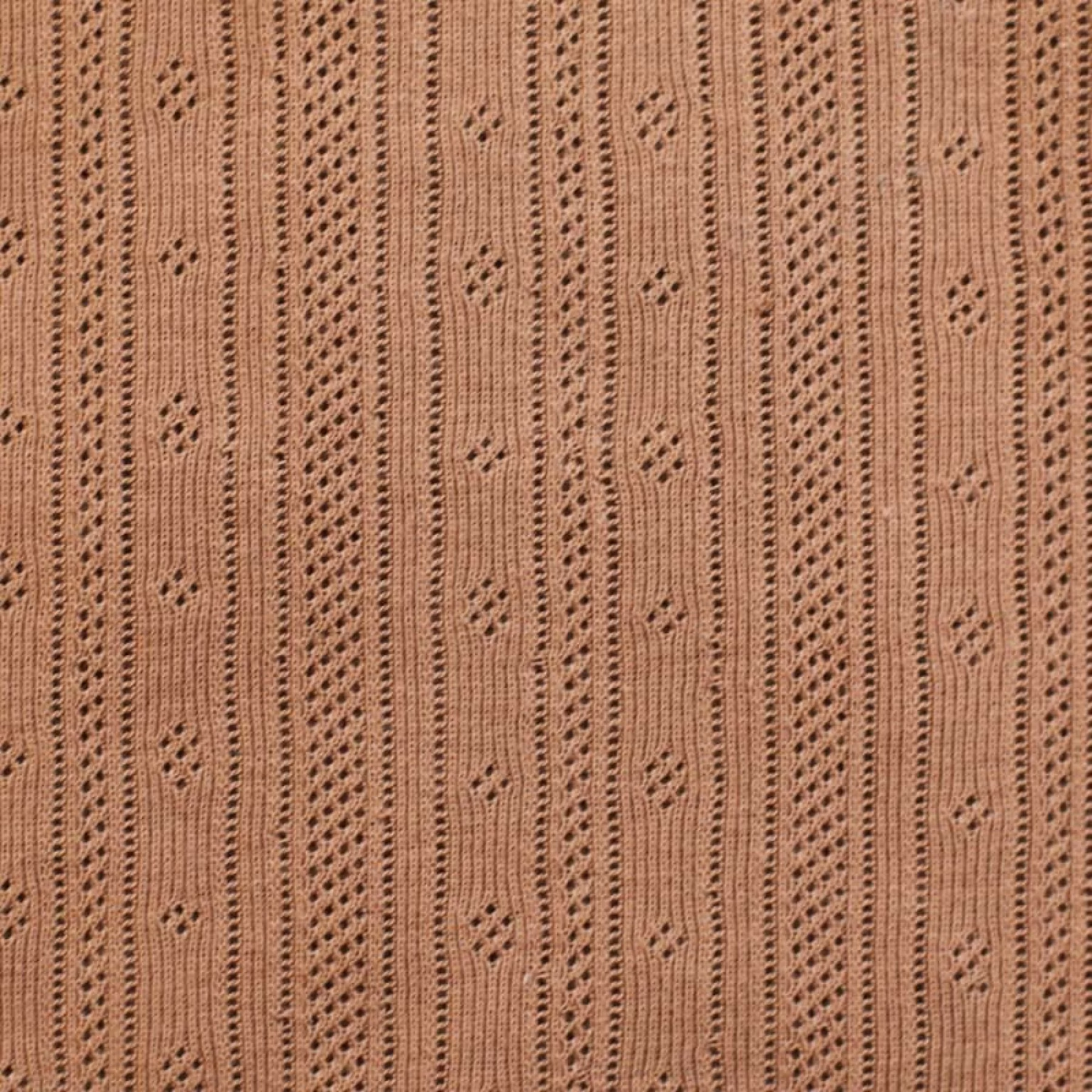 Stripe Pointelle Cotton