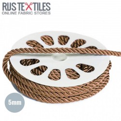 Cordelette en satin 5mm au mètre pas cher