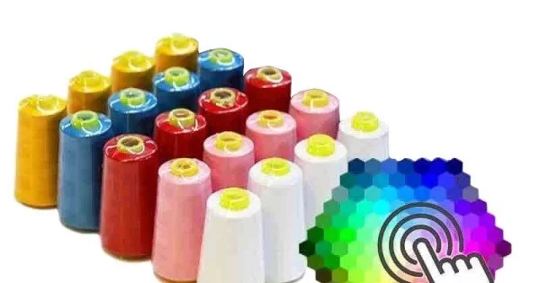Overlock thread € 1.38 per piece. Order 5 colors x 4 pieces package online.