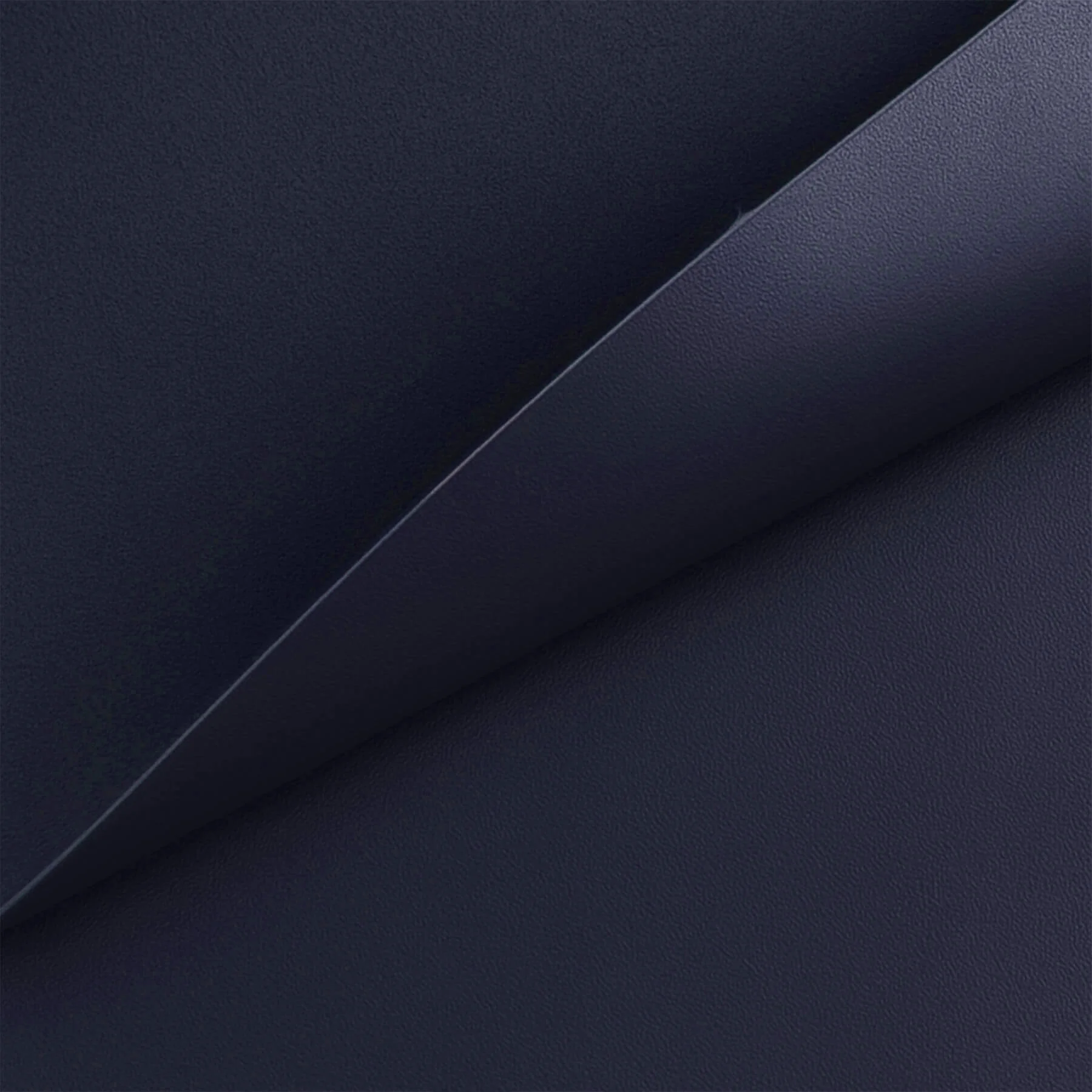 Stretch Leather Fabric (Vegan) Navy