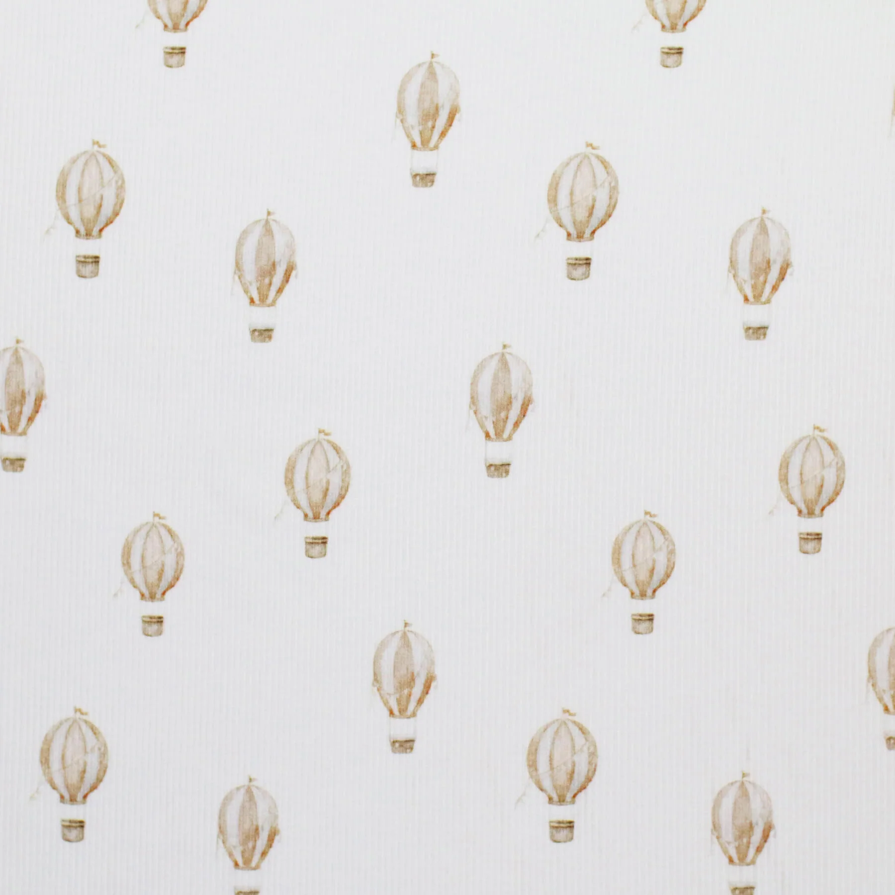 Rib Knit Jersey Fabric - Air Balloon