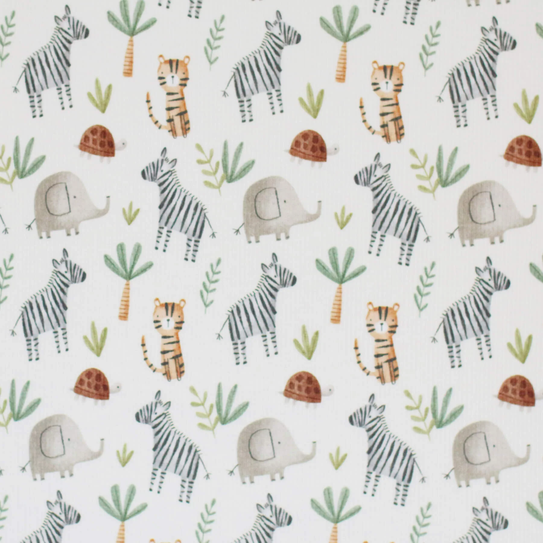 Rib Knit Jersey Fabric - Safari