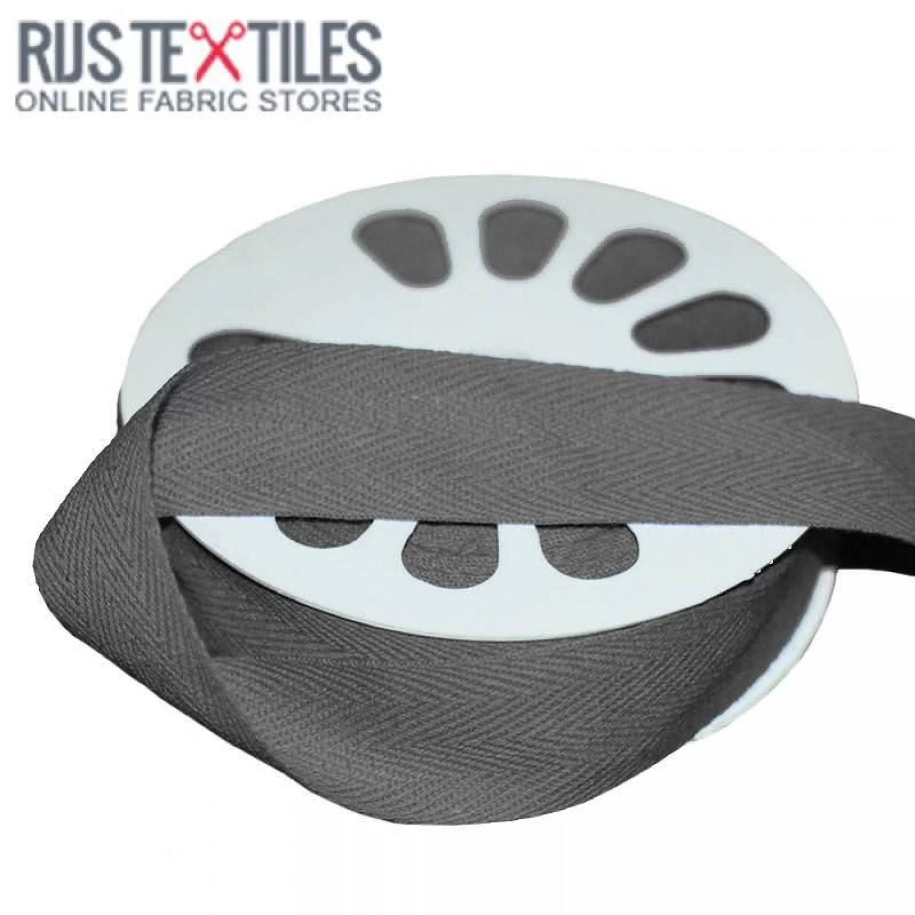 Ruban en Sergé de Coton 25mm à partir de 0,25 € par mètre | Rijs Textiles