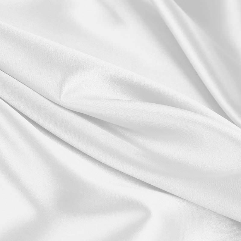 Lycra Fabric (Shiny) White